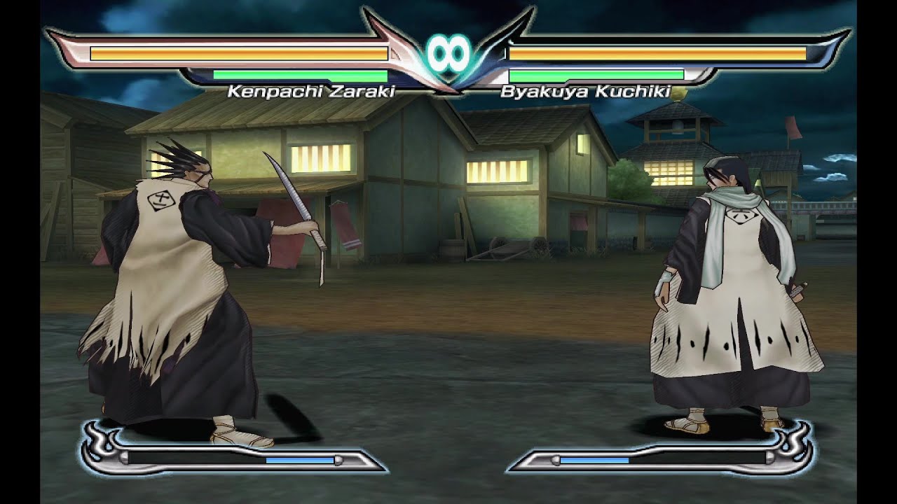 Kenpachi Zaraki vs Byakuya Kuchiki (Bleach: Shattered Blade) - YouTube