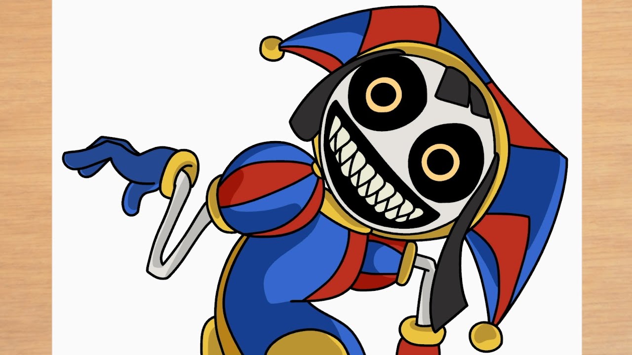 How to draw Pomni evil The Amazing Digital Circus episode 3 - The ...