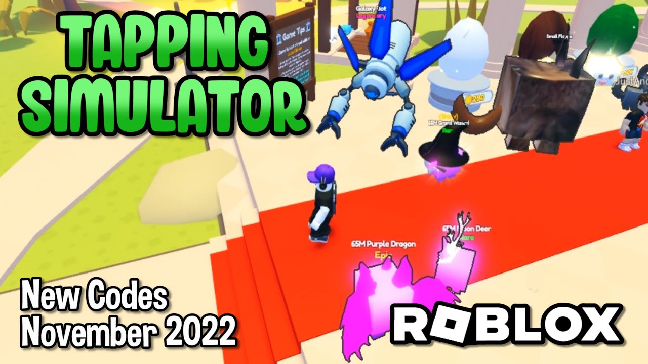 Roblox Tapping Simulator New Codes November 2022 - YouTube