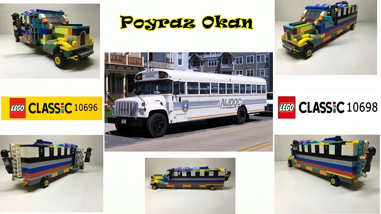 GMC Bluebird | Amerikan Okul Otobüsü | Lego Classic 10696 & 10698 ...