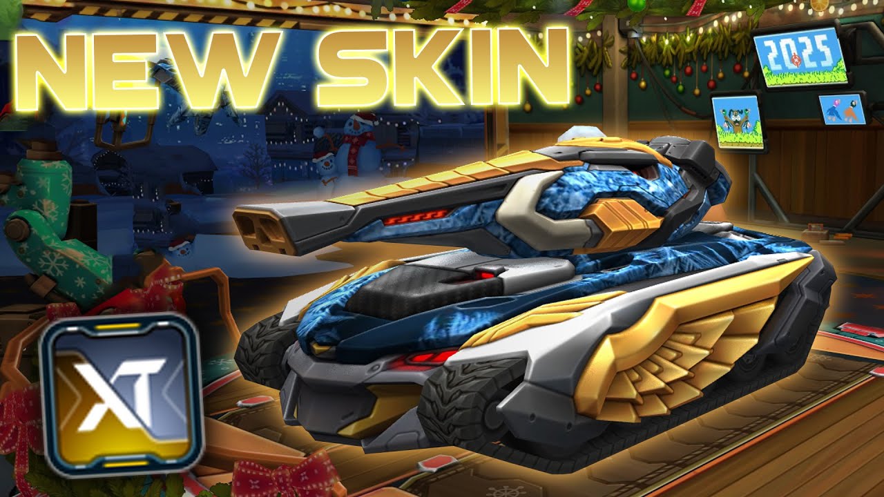 The NEW XT Skin is Amazing! NEW YEARS HD MAP | Tanki Online - YouTube