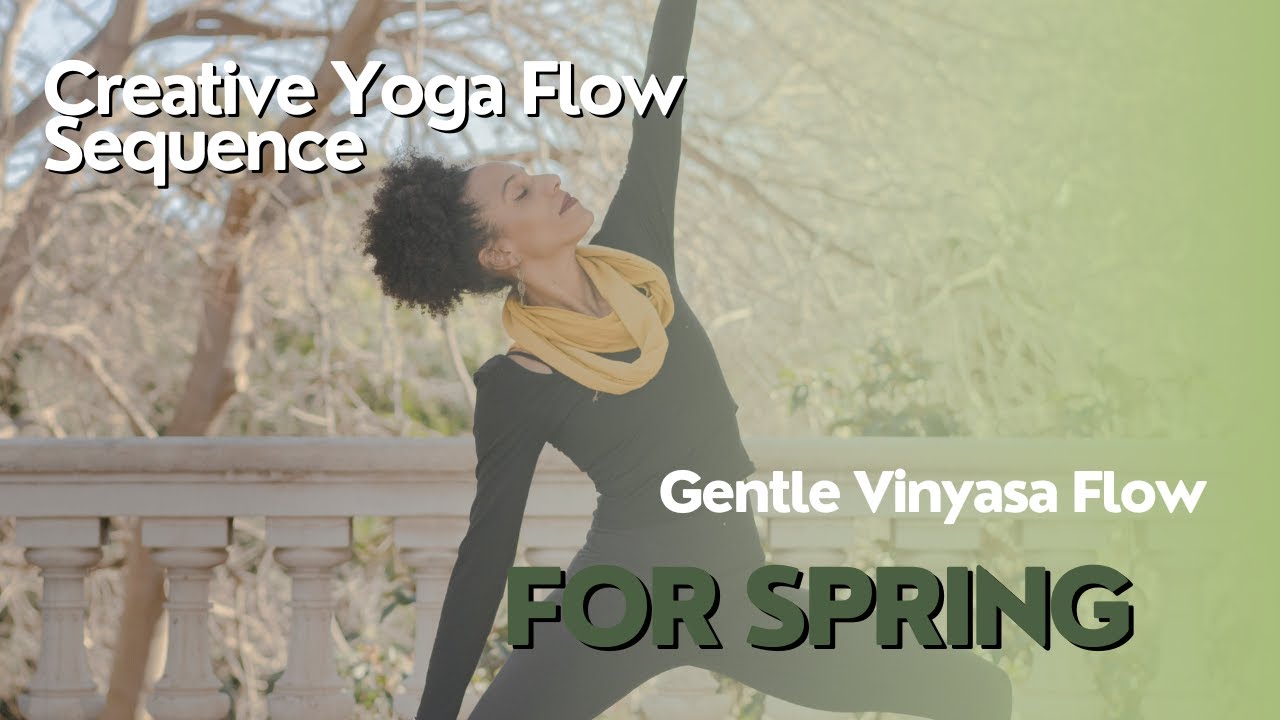 20 Minute Yoga Flow For Energy | Gentle Vinyasa Sequence for Spring 🌻 ...