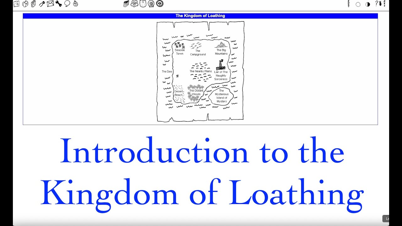 Introduction to the Kingdom of Loathing - YouTube