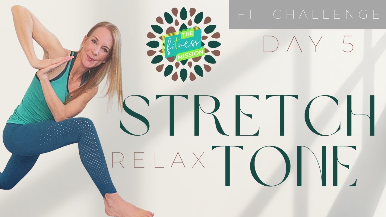 25 Min Full Body Stretch & Tone Workout (Sculpting the Legs, Core, and Shoulders) - YouTube