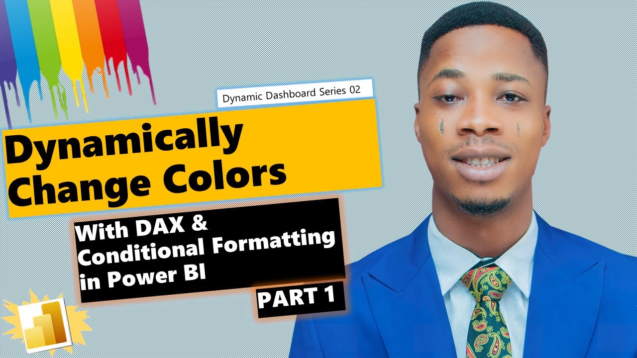 #02 Dynamically Change Colors with Dax in PowerBI Part 1 - YouTube