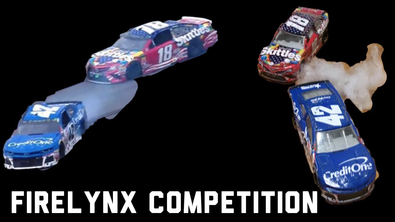 Kyle Larson vs Kyle Busch Chicagoland Re-Creation FireLynx Competition ...