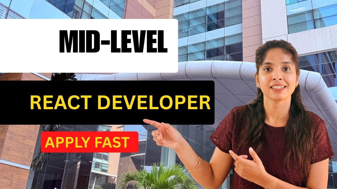 🚀 Junior React Developer Hiring | Pune | Wissen Technology | 1–3 Yrs - YouTube