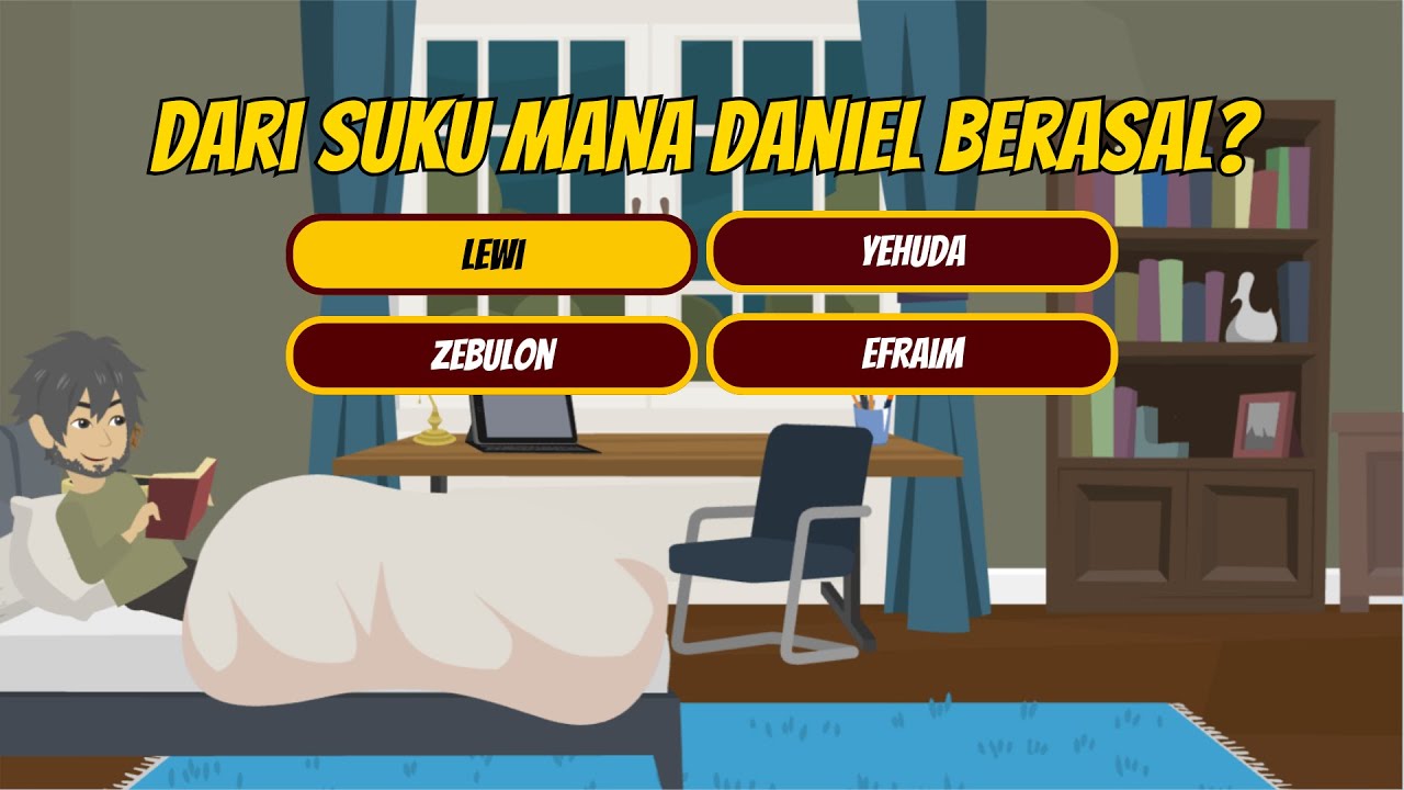 Kuis Alkitab tentang Daniel (Bagian 1) - YouTube