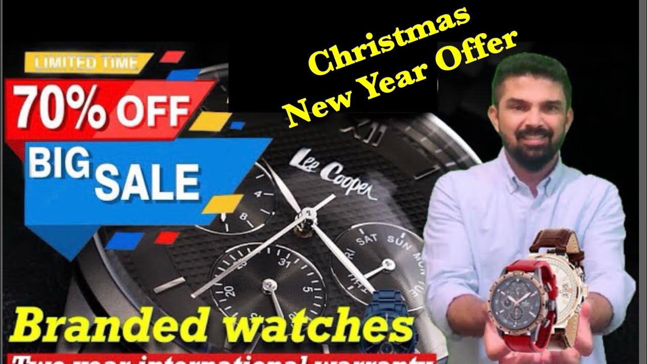 branded watch 70% offer Christmas New Year Mega Offer kuwaitcity svr ...