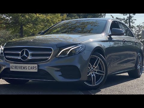 MERCEDES E CLASS E220D AMG LINE Full Review - Az Reviews Cars - YouTube