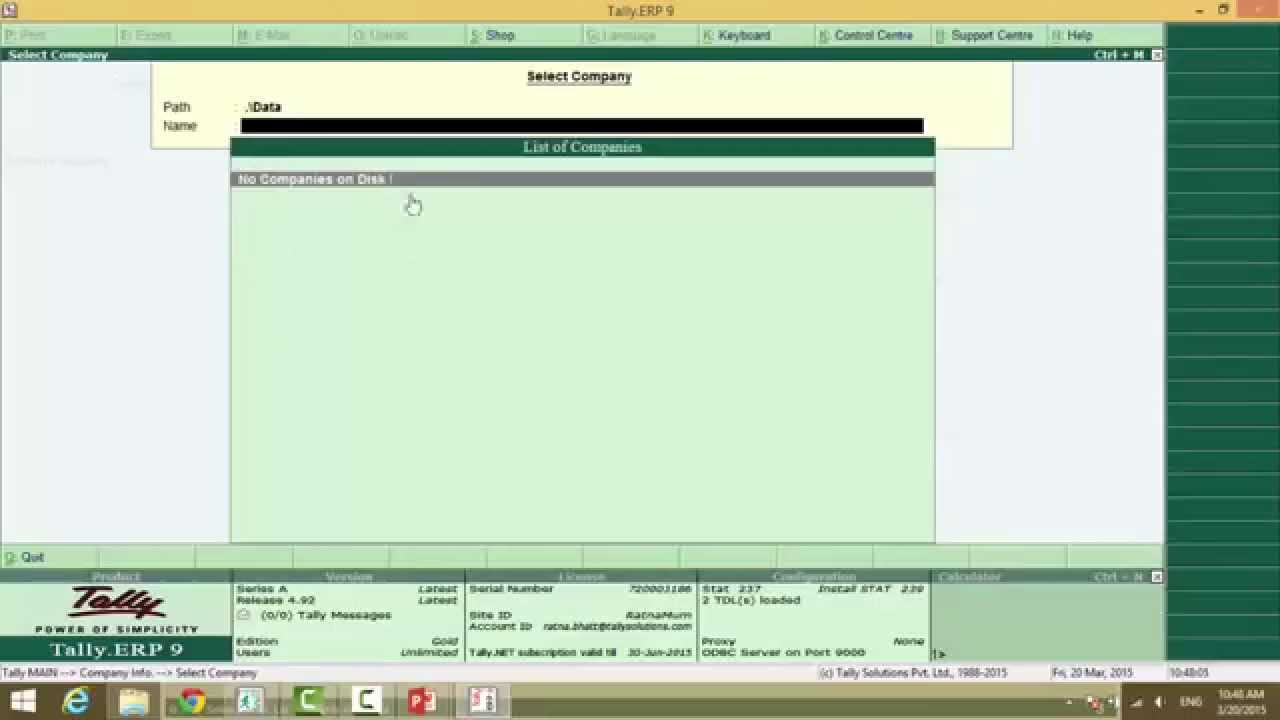 Learn How to do Customization in tally - Basic TDL session1 Part2 - YouTube