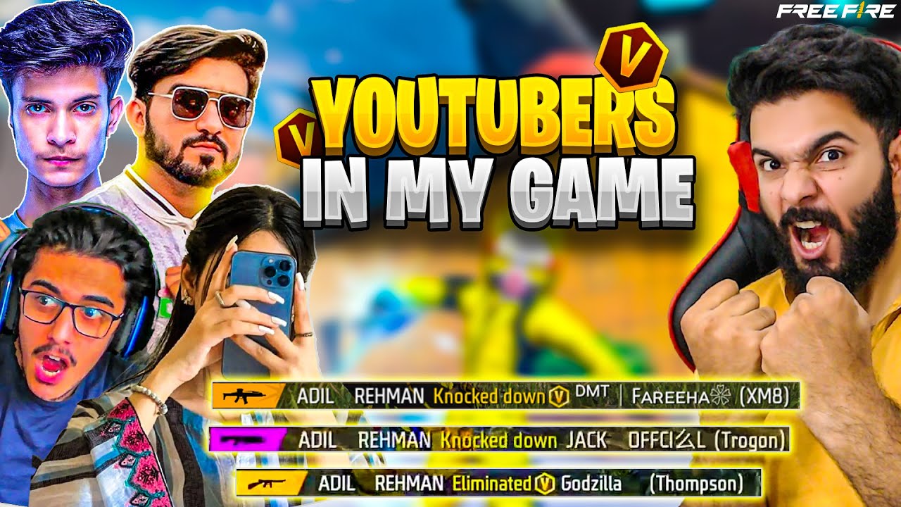 Facing TOP YOUTUBERS😈 In Grandmaster Lobby 😱 Did I Take Revenge ...