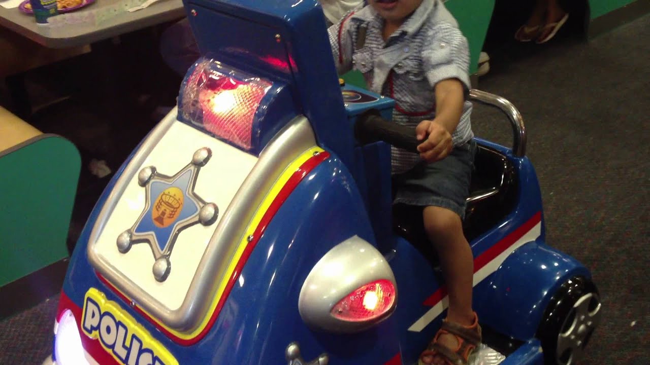 Chuck E Cheese Car Rides 2 - YouTube