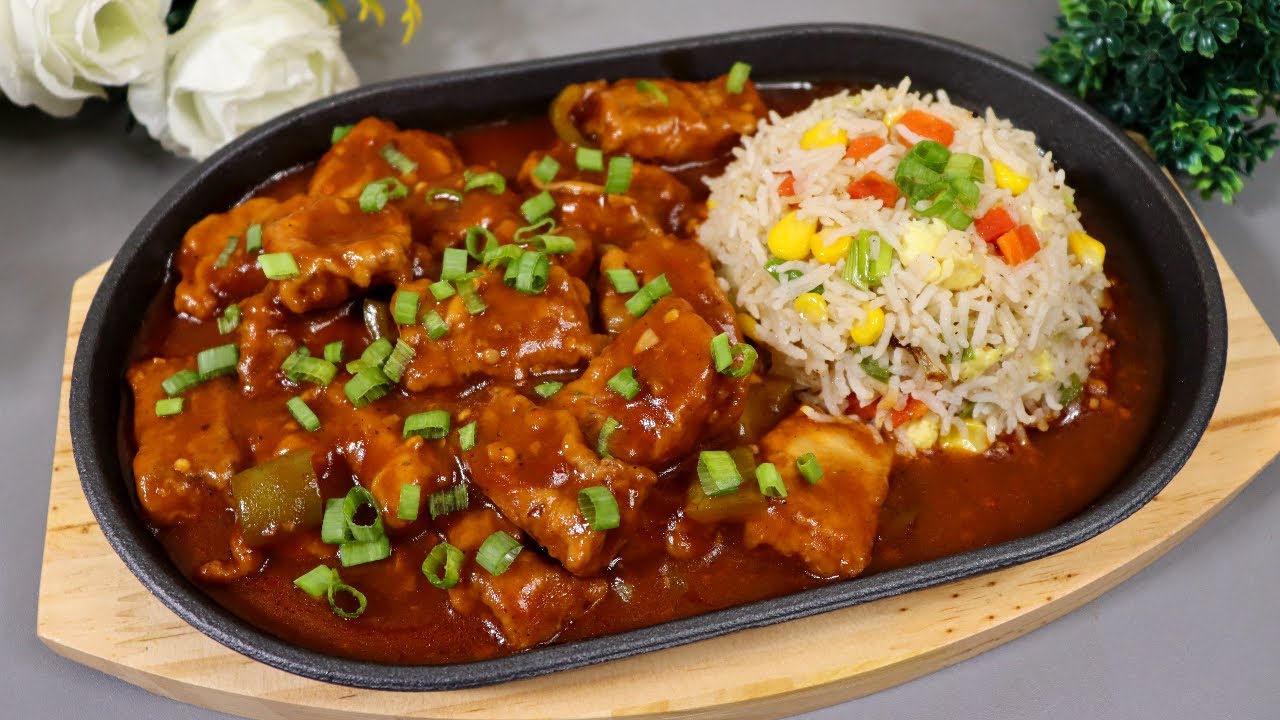 Fish Manchurian with Egg Fried Rice - A Perfect Indo-Chinese Meal ...