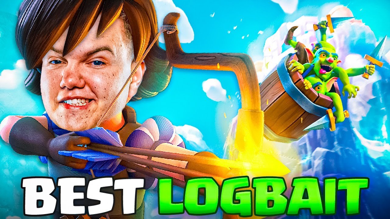 BEST LOG BAIT DECK IN CLASH ROYALE! - YouTube