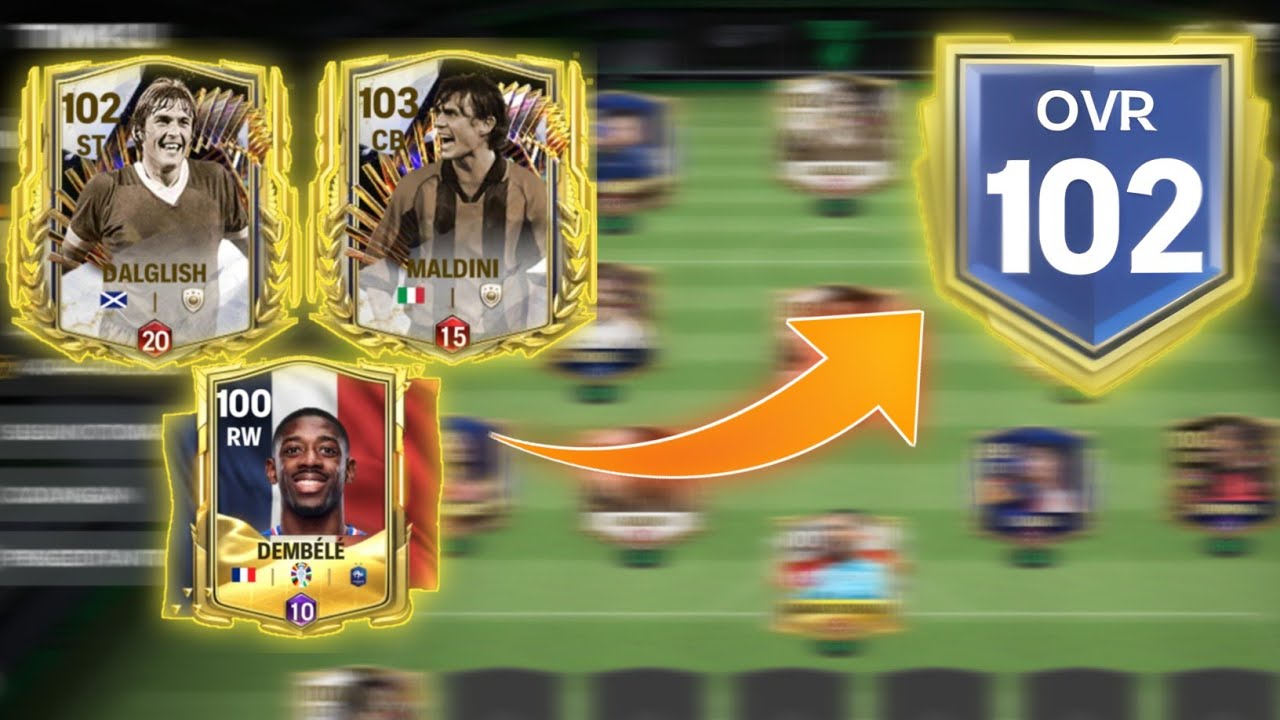 TEAM UPGRADE OVR 102 NAIK OVR SEDIKIT LAGI KE OVR 104!! | FC MOBILE 24 ...