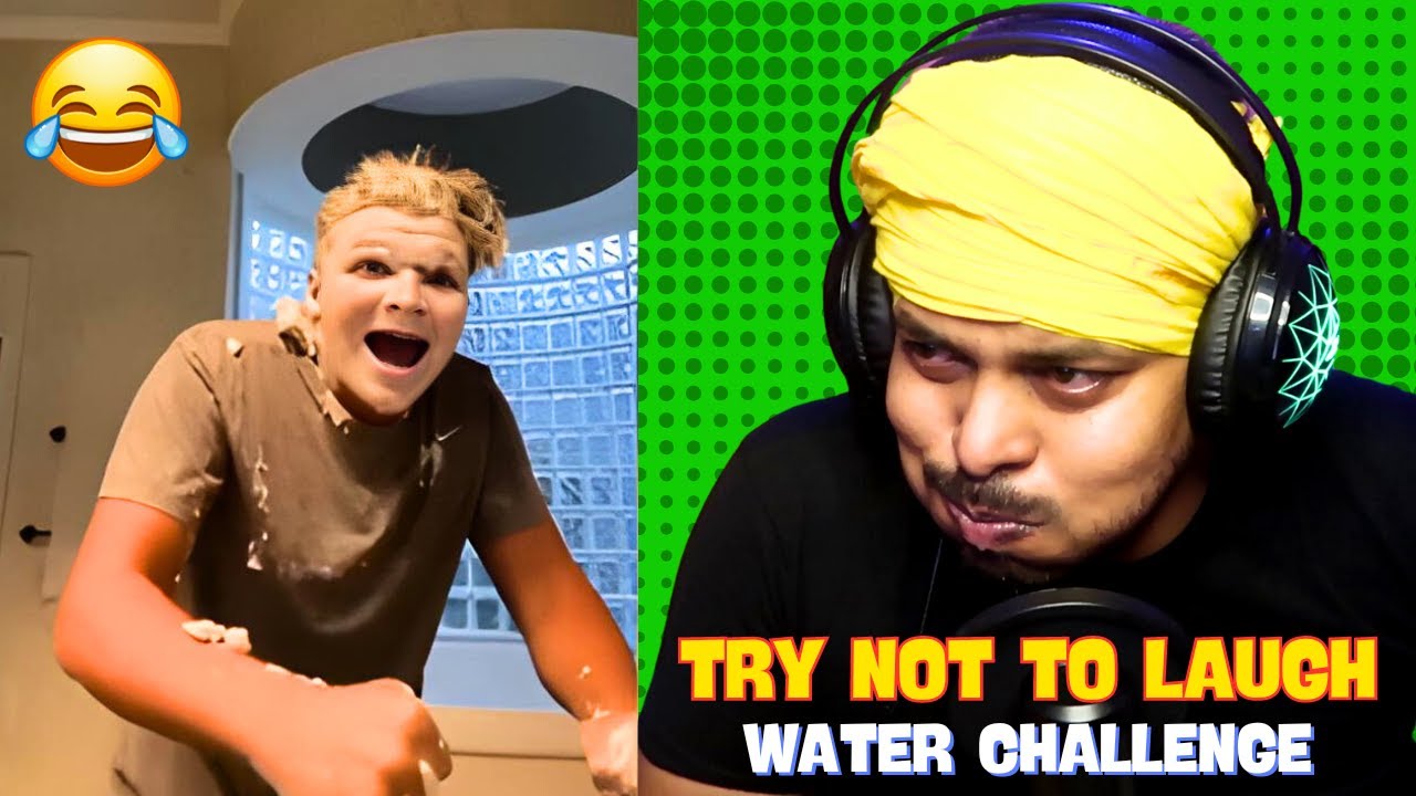Funny memes Reaction😂 Try to not laugh water challenge never seen ...