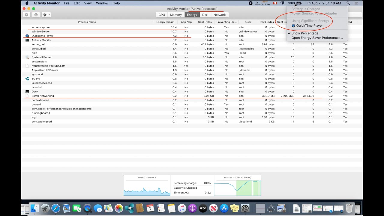 541. QuickTime "Using Significant Energy" - YouTube