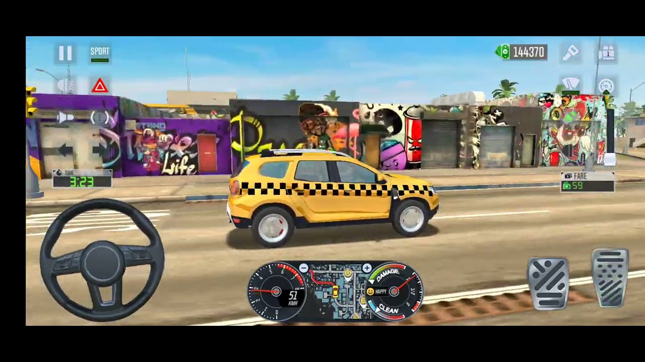 Taxi SIM 2022 Evolution | Taxi Simulator Car Driving Simulator Wheel ...