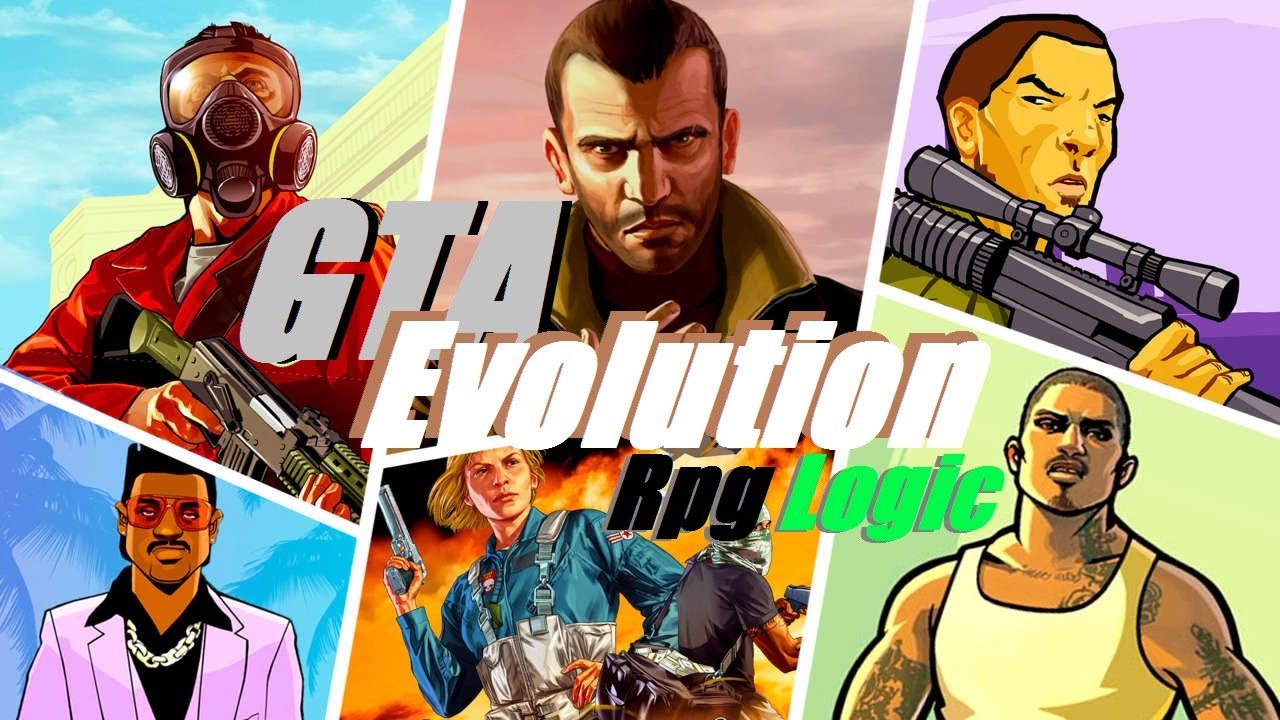 gta logic evolution - evolution of rpg logic in gta games (2) - YouTube