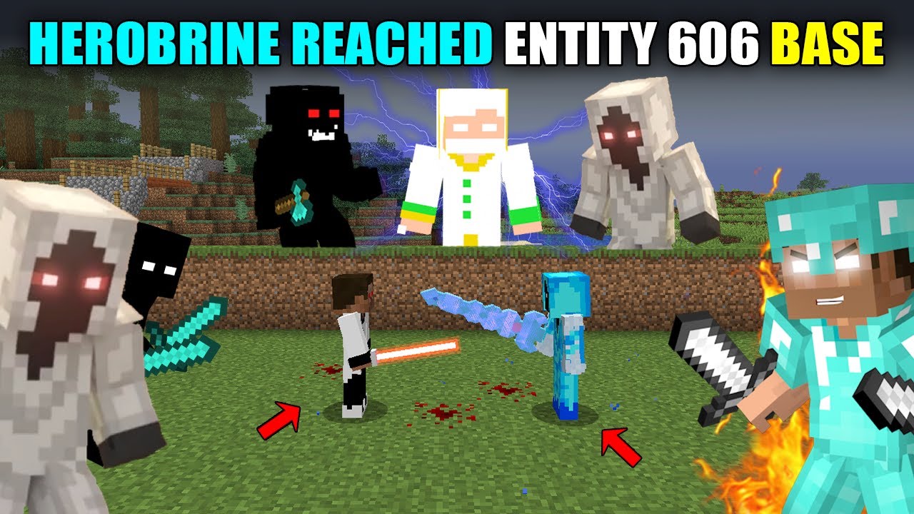 GOD OF ENTITY MOST POWERFUL 😱 HEROBRINE DECIDE TO DESTROY ENTITY 606 ...