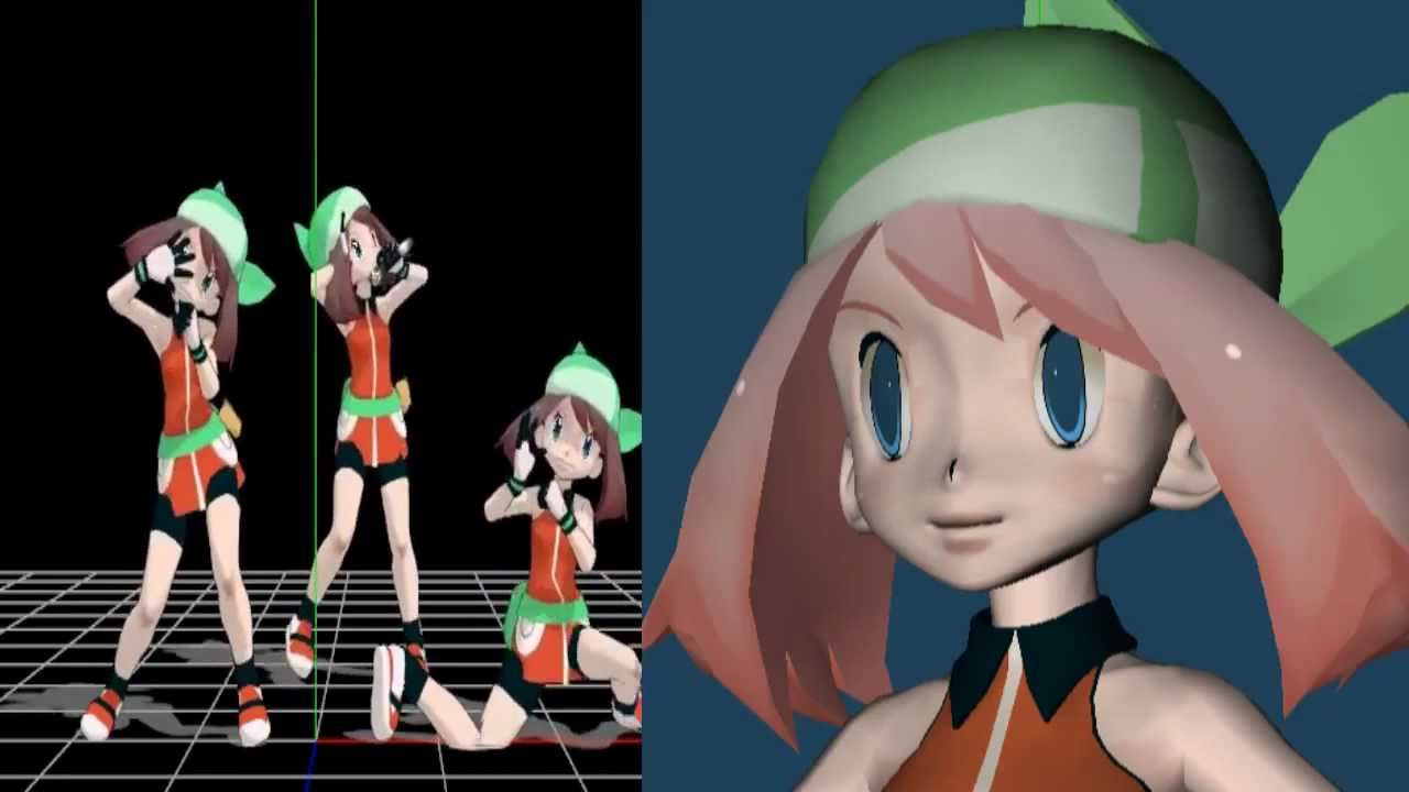 P2) Nyon's MMD Pokemon Trainers Making Of (Most Wanted MMD Models ...