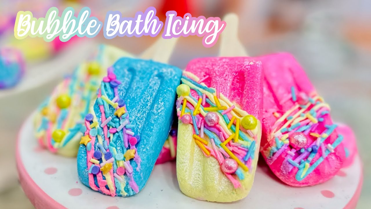 Bubble Bath Icing - Perfect For Decorating! - YouTube