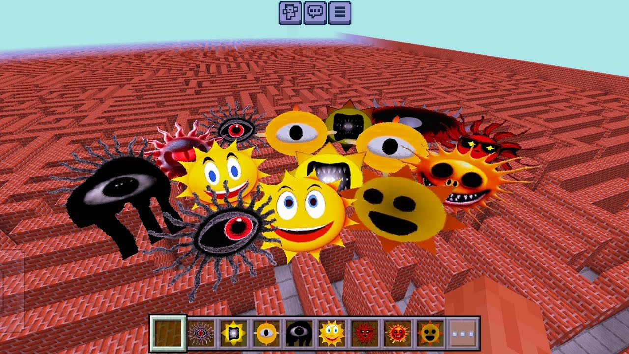 Incredibox Sprunki Phase 1 In maze map in Minecraft PE - YouTube