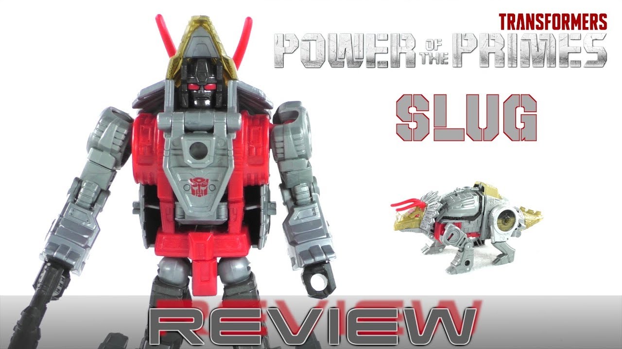 Transformers Slug Power Of The Primes Review - Deluxe Class Hasbro ...