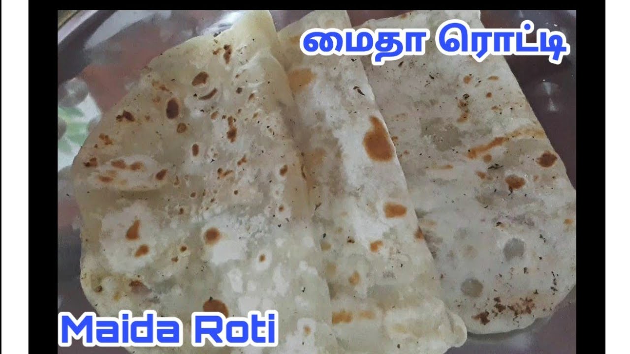 Maida Roti recipe- soft and tasty maida Roti recipe-Different style and ...