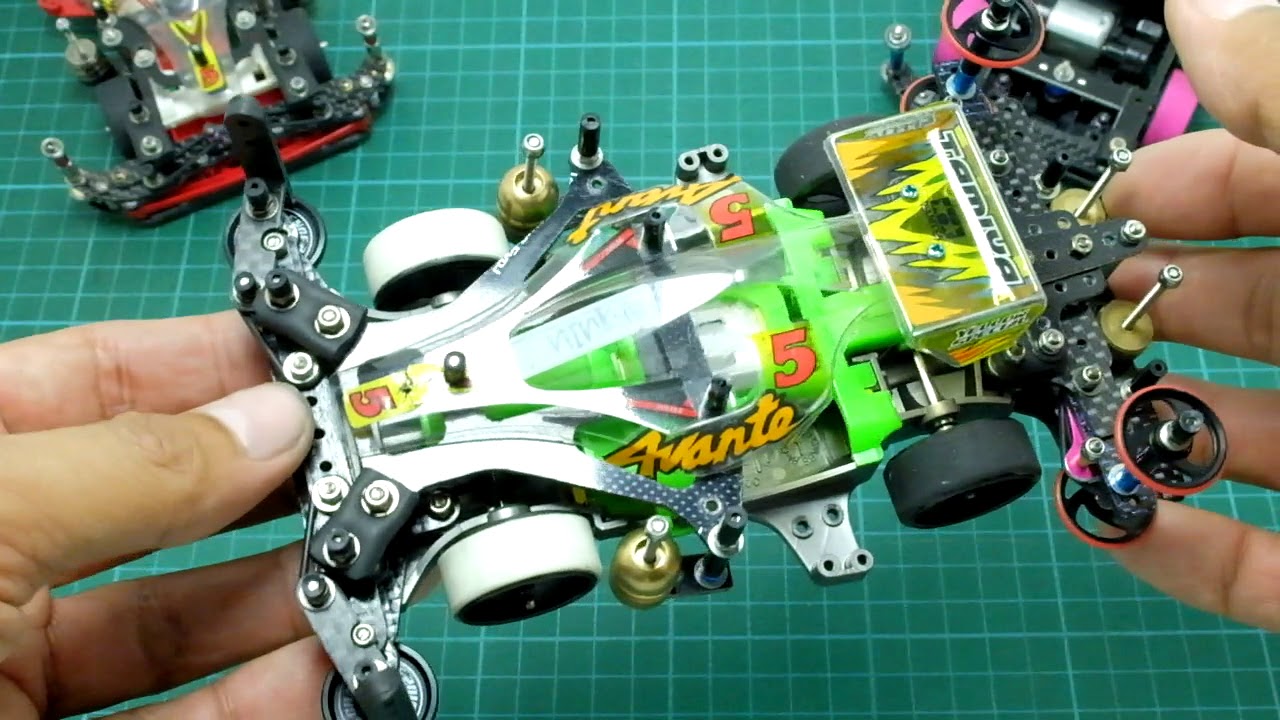 #Mini4WD TZX - MA - FMA, Front - Rear bumper, pivot-floating ...