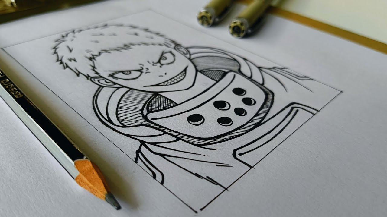 Drawing SHINRA KUSAKABE || Fire Force || #fireforce - YouTube