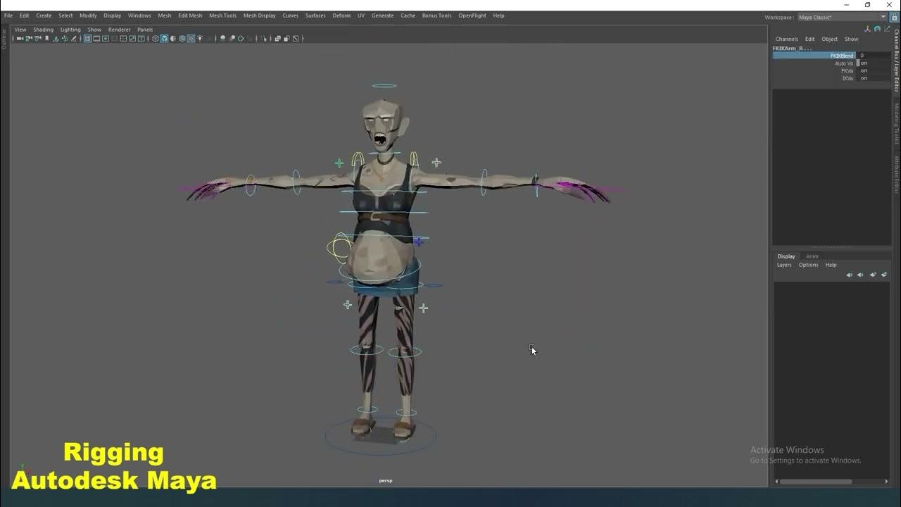 Advanced Character Rigging in Autodesk Maya - YouTube