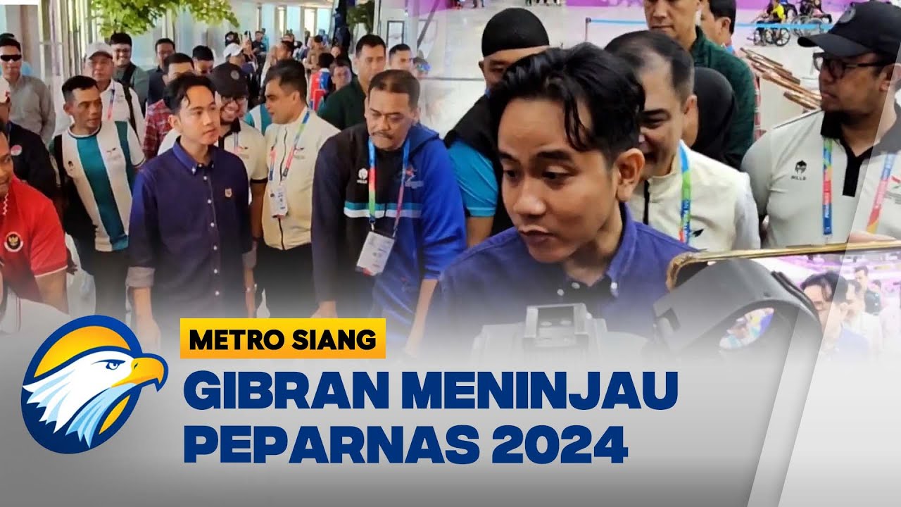 Gibran Mengikuti Rangkaian Peparnas Hingga Selesai - [Metro Siang ...
