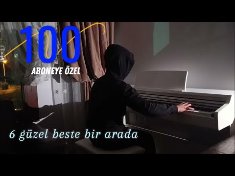 100 ABONE ÖZEL | Gölge Piyanist Yabancı Mix Piano Cover