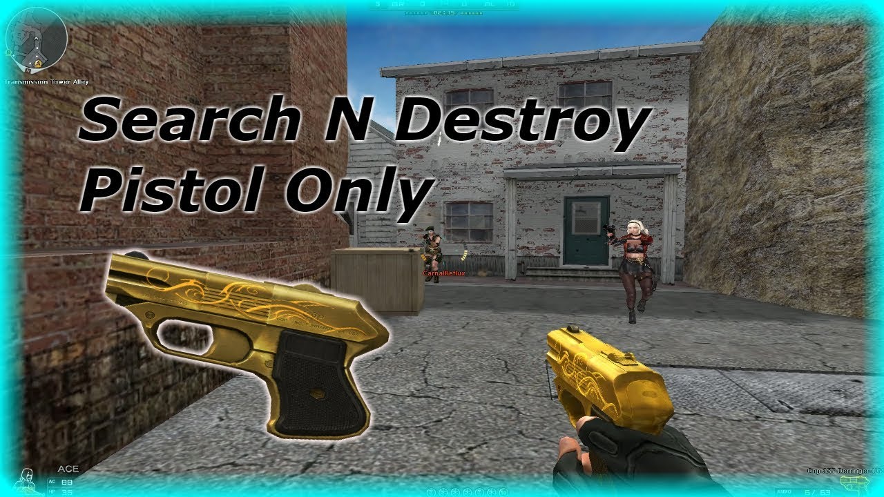 CF WEST: Search N Destroy [Pistol Only] - YouTube