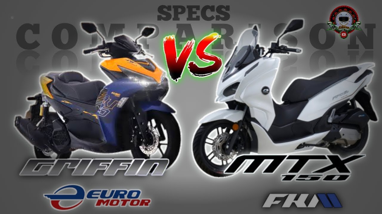 EURO GRIFFIN 180i vs FKM MTX 150 SPECS COMPARISON - YouTube