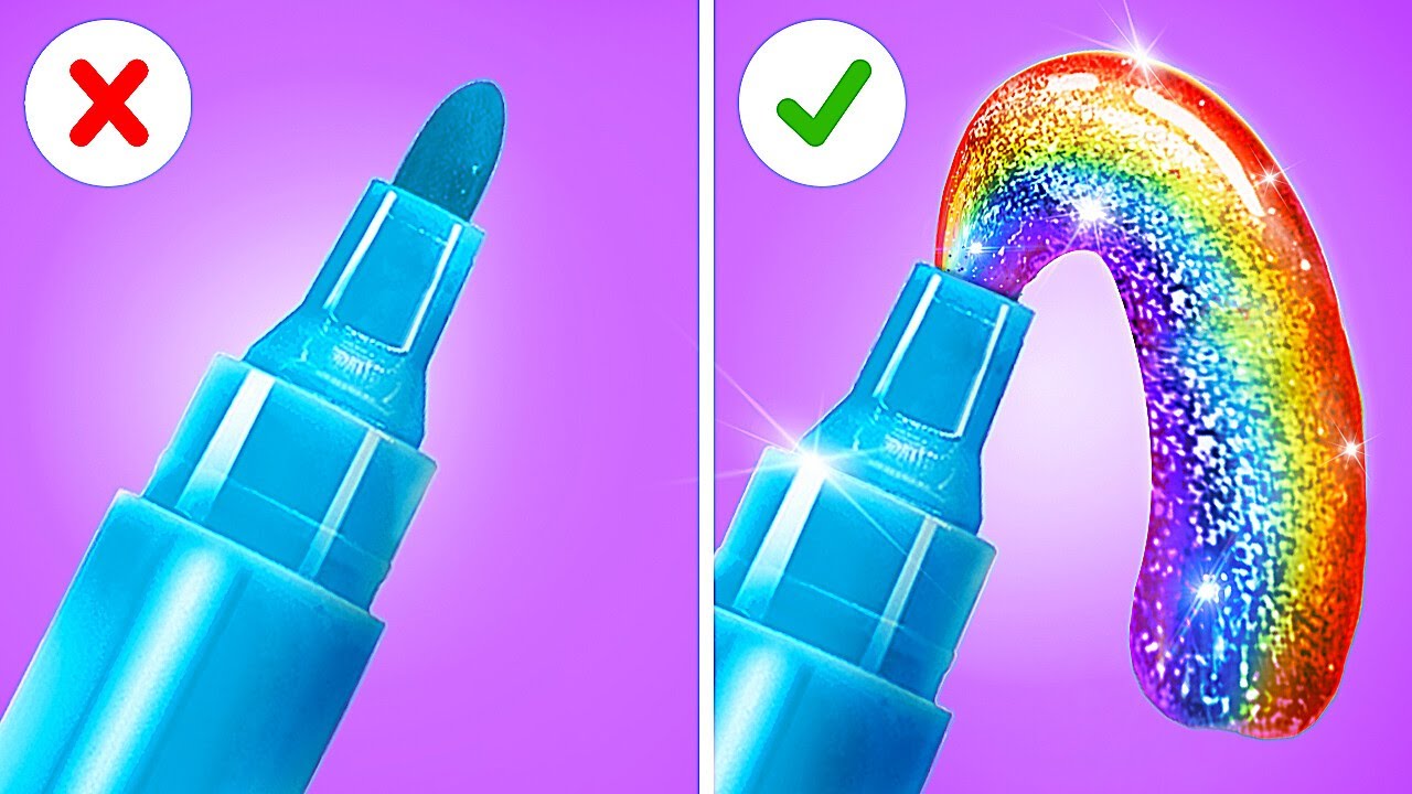 QUICK & CLEVER ART TRICKS! Easy & Creative Hacks for Stunning Artwork ...