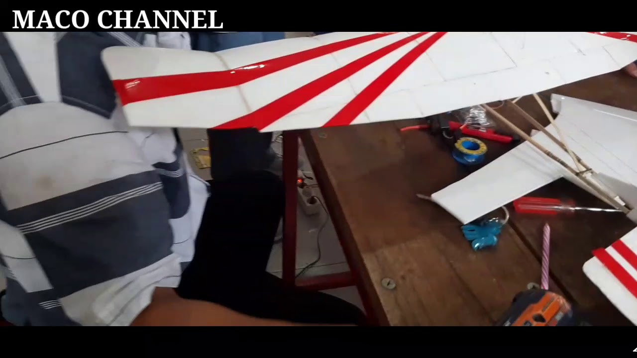 Basic Trainning Flight Test RC plane... - YouTube