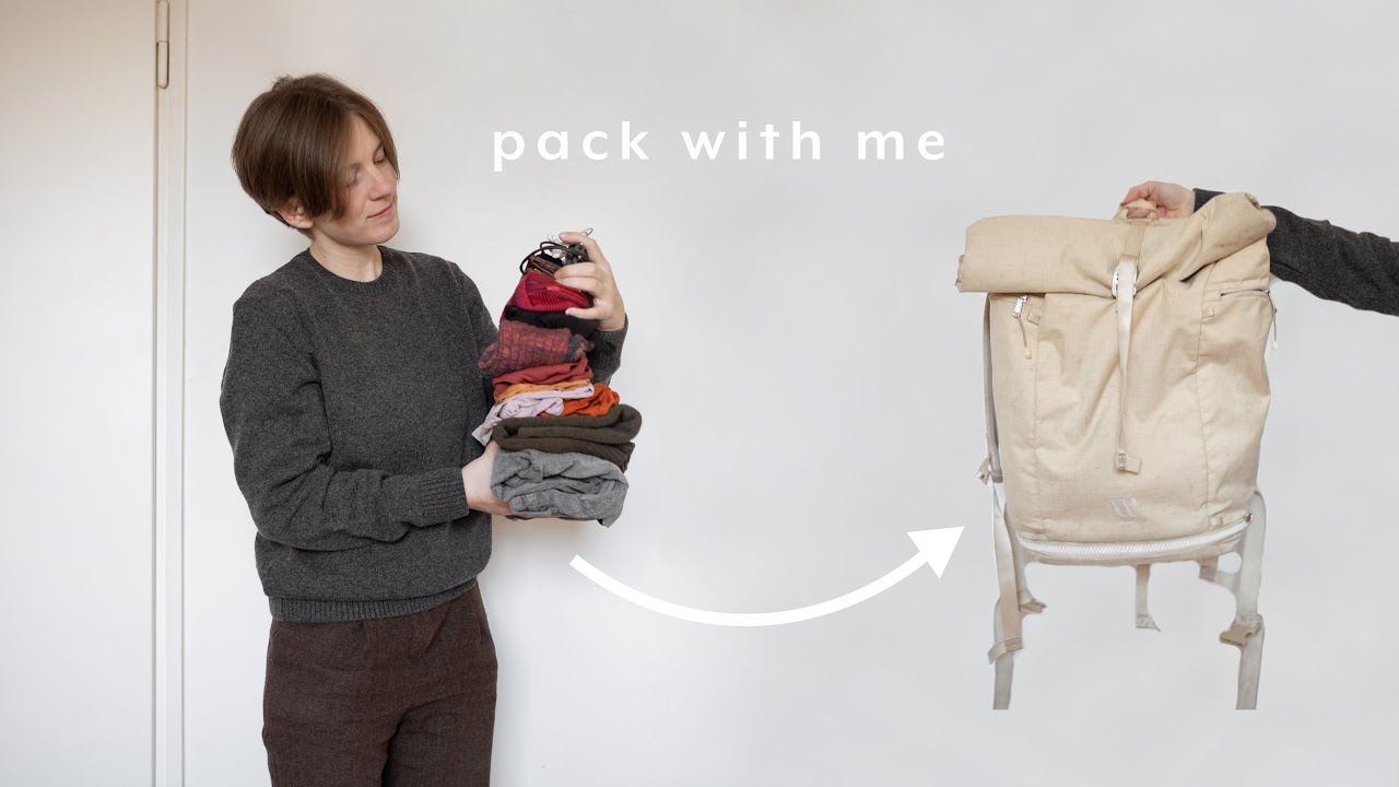 light & easy MINIMALIST PACKING for a long weekend - YouTube