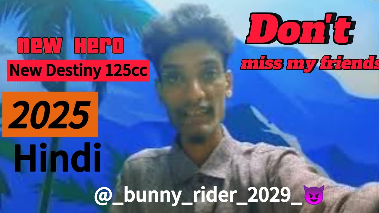 # Destiny 125cc #New Hero # Bike🥵# 2025# #Modal # E20 #Telugu##@_bunny ...