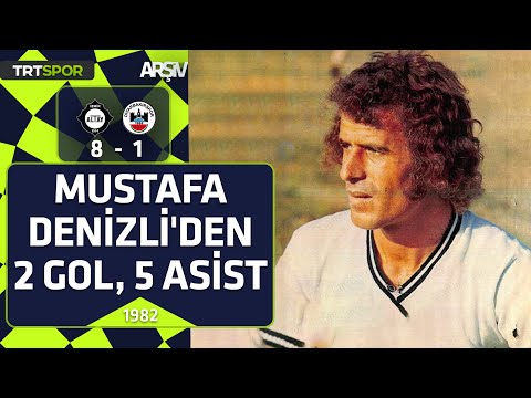 Altay - Diyarbakırspor: 8-1 (1981-82 sezonu) | Mustafa Denizli'den 2 gol 5 asist