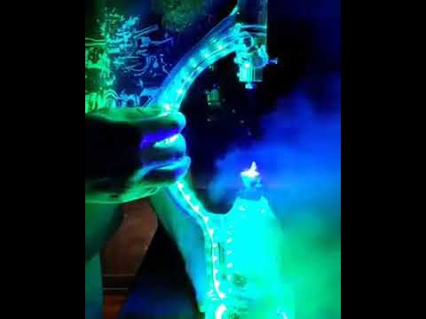Laser powered bong by Lazer Dabs ⚡️💨 - YouTube