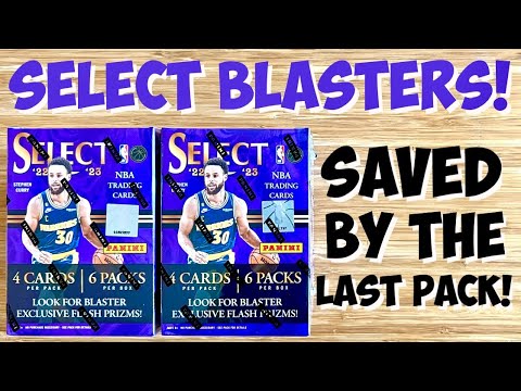 *FIRST LOOK* 2022-23 Select Basketball Blaster Box Break x2! Saved By ...