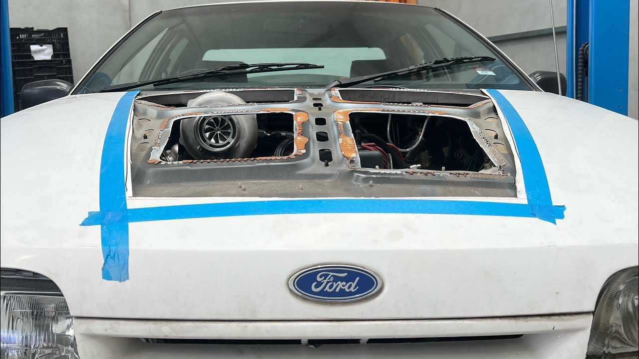 How (NOT) to turbo an E series falcon - YouTube