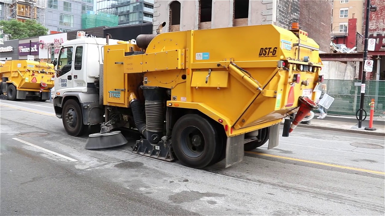 Street Cleaners ~ Street Sweepers - YouTube