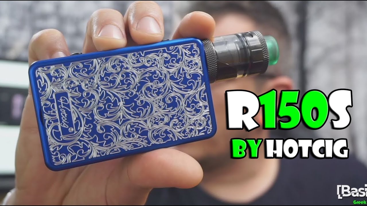 R150S Box Mod by Hotcig - BasilisL (Greek Reviews) - YouTube