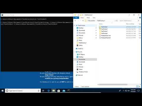 8.1 XCopy Command - YouTube