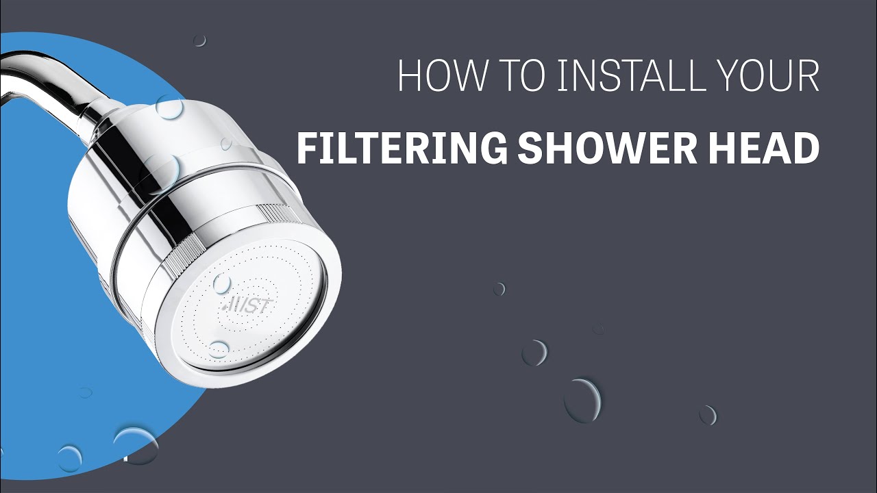 How to Install Your Mist Filtering Shower Head (Compact Size) - YouTube