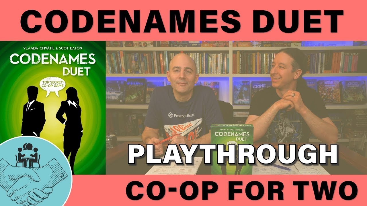 Codenames Duet - Playthrough (Play on Paper in 4k) - YouTube
